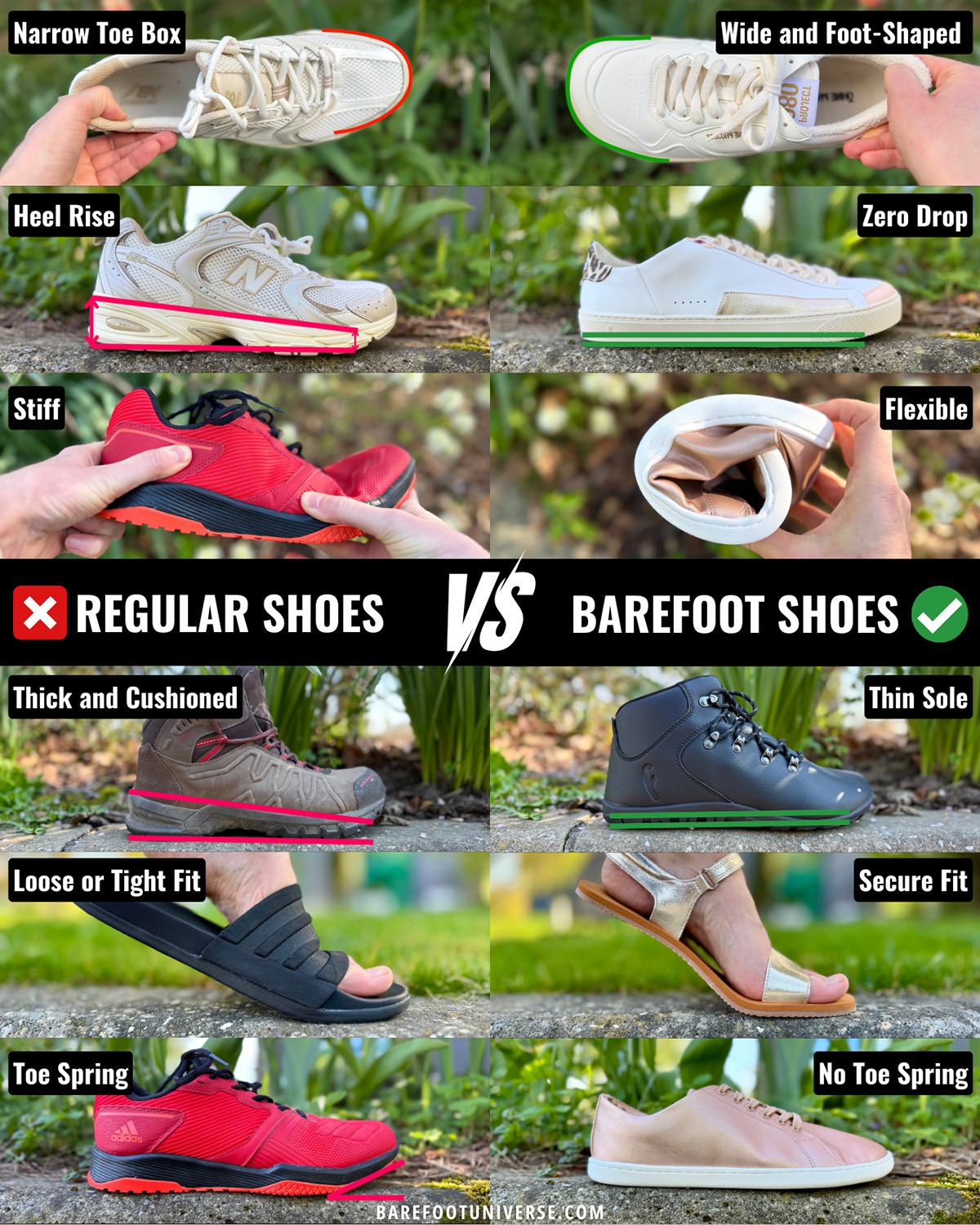 Barefoot Shoes vs Regular Shoes: What’s the Real Difference? - Barefoot ...